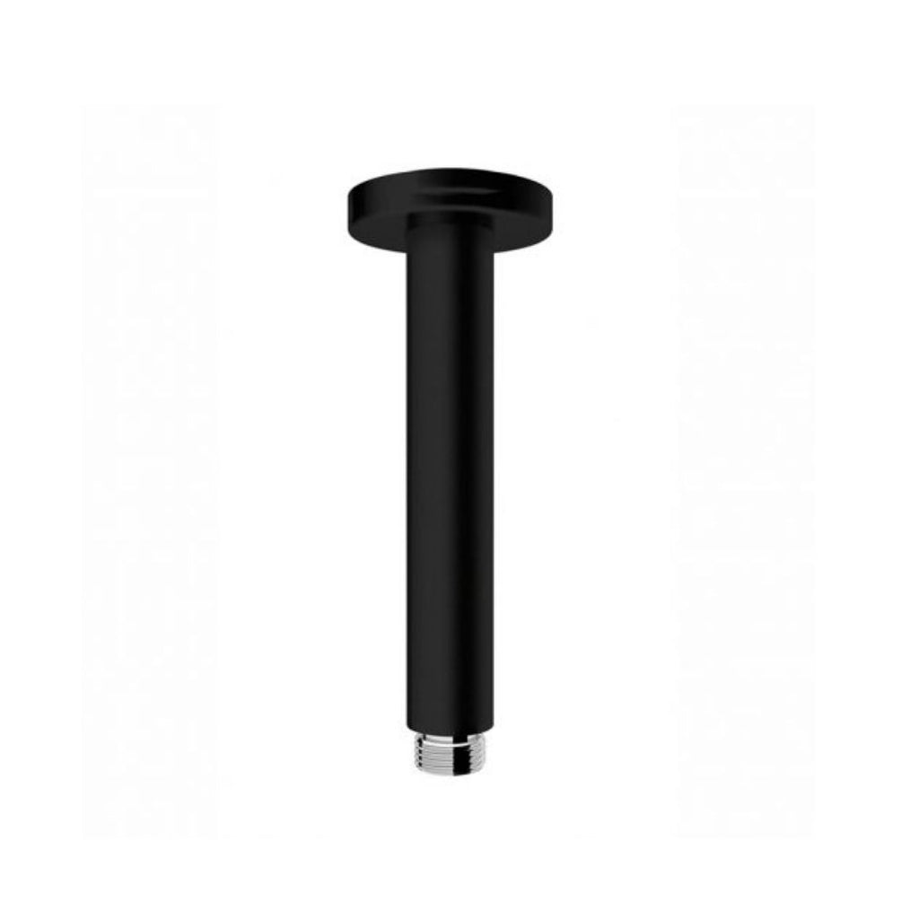 AQUAS Ceiling Connector 150mm Matt Black | Elite Bathware & Tiles