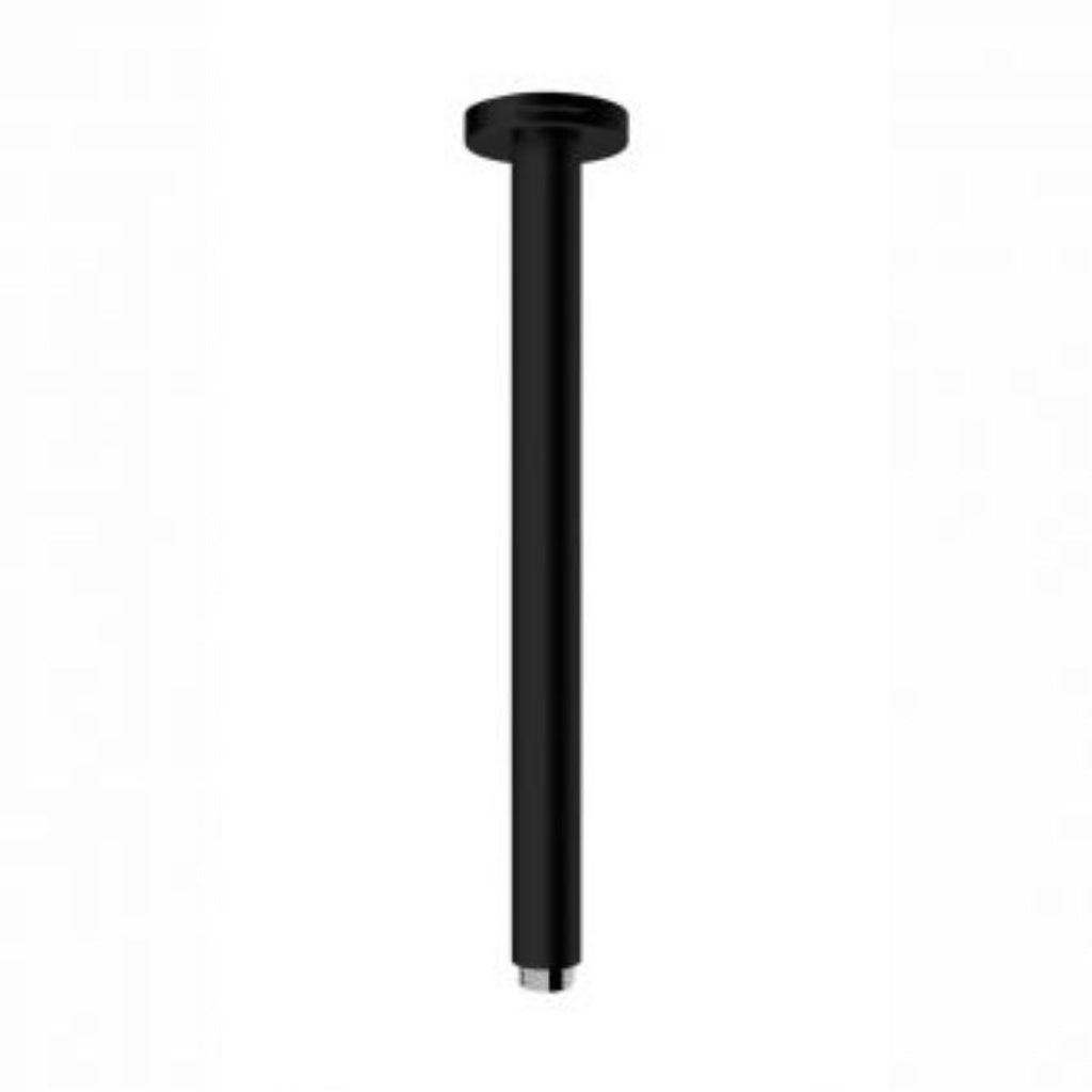 AQUAS Ceiling Connector 300mm Matt Black | Elite Bathware & Tiles