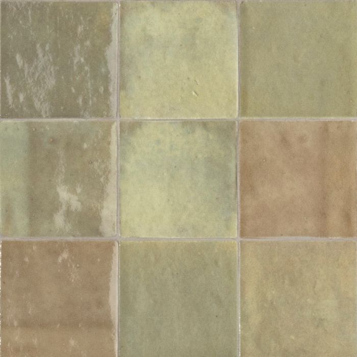 Zellige Salvia 100x100mm | Elite Bathware & Tiles