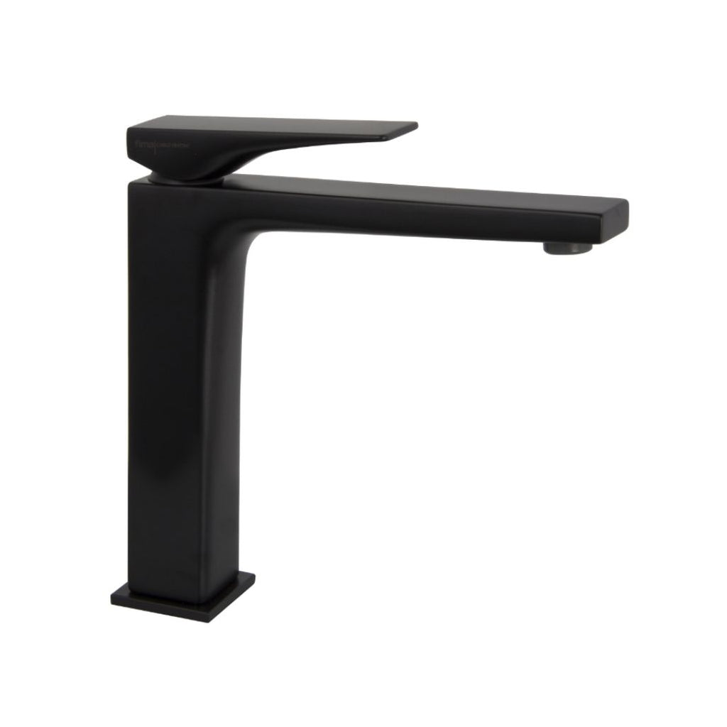 Zeta Basin Mixer 203mm - Matt Black | Elite Bathware