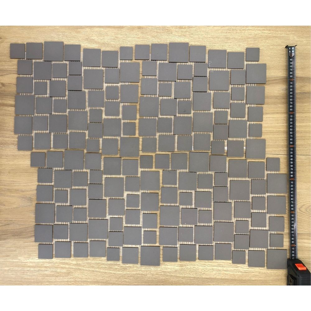 Cloud Matt Mud | Porcelain Mosaic | Elite Bathware & Tiles