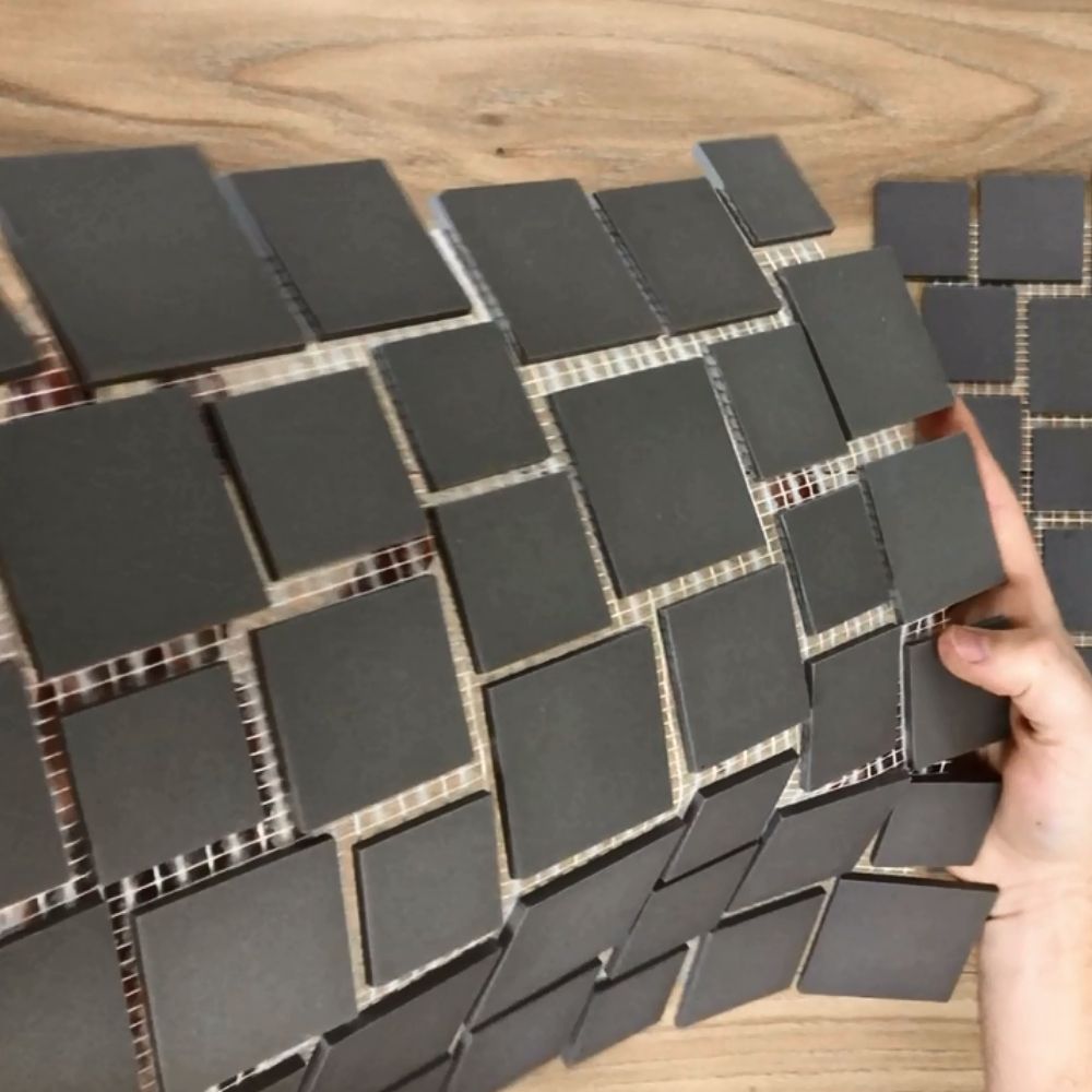 Cloud Matt Mud | Porcelain Mosaic | Elite Bathware & Tiles