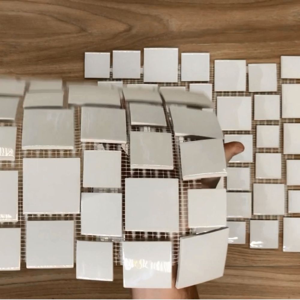 Cloud Shine Bone | Porcelain Mosaic | Elite Bathware & Tiles